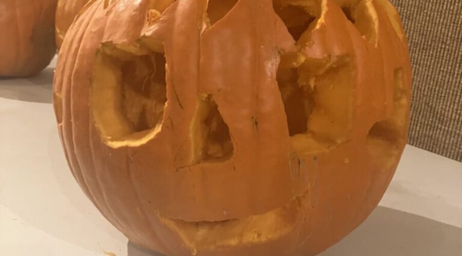 My first pumpkin carving…It did not go well in my opinion. - Your Kenora