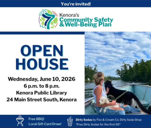 Kenora's Community Safety and Well-Being Plan Open House - Your Kenora